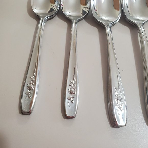 Wallace | Dining | Walco By Wallace Evening Rose Flatware 5pc Assorted ...